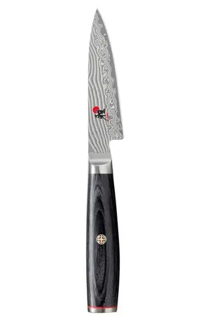 MIYABI Kaizen Ii 3.5-inch Pakka Wood Paring Knife - Black