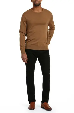 34 Heritage Charisma Relaxed Fit Straight Leg Five Pocket Trousers - Black