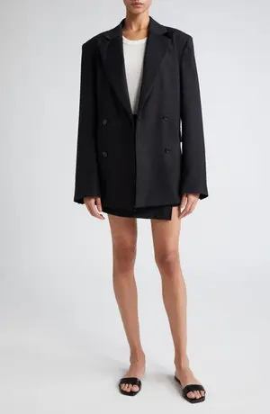 Loulou De Saison Donau Oversize Wool Blazer