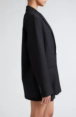 Loulou De Saison Donau Oversize Wool Blazer