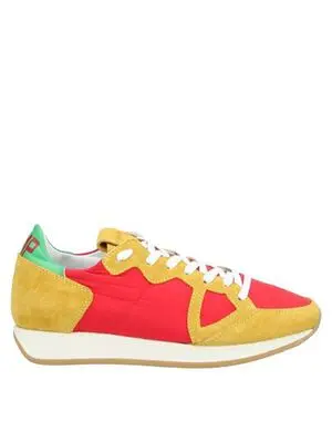 Philippe Model Sky Leather Sneakers - Red