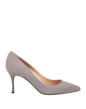 SERGIO ROSSI Pumps In Leather Grey