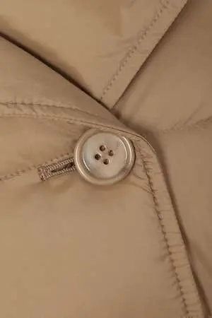 Burberry Hooded Quilted Shell Down Coat
