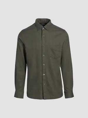 Rodd & Gunn Barrhill Button-front Shirt - Forest