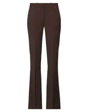 Theory THEORY Flared Wool Blend Pants Brown