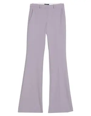 Theory THEORY Flared Wool Blend Pants Lilac
