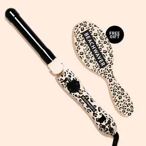 THE BEACHWAVER CO. S1 Rotating Curling Iron Catwalk + Free On Set Pro Brush