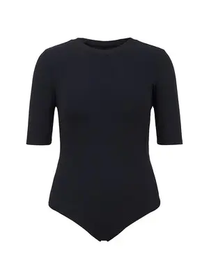 Spanx Suit Yourself Rib-knit Bodysuit