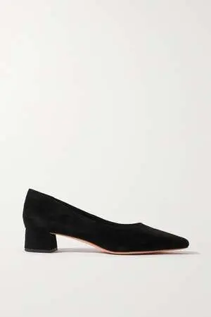 LOEFFLER RANDALL Net Sustain Nerine Suede Pumps