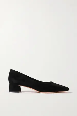 LOEFFLER RANDALL Net Sustain Nerine Suede Pumps