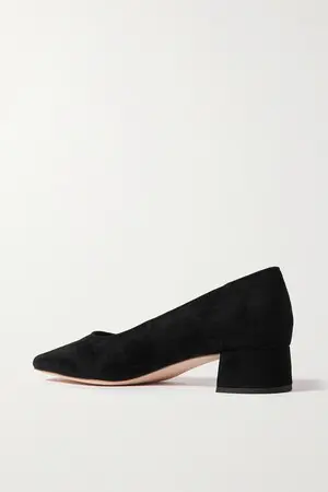 LOEFFLER RANDALL Net Sustain Nerine Suede Pumps