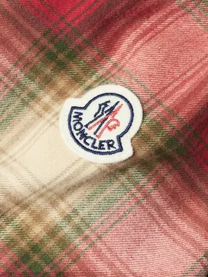 Moncler Checked Cotton-flannel Shirt