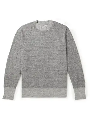 Nanamica Mock-neck Cotton-blend Jersey Sweatshirt S