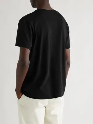 NILI LOTAN Bradley Cotton-jersey T-shirt