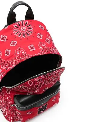 Amiri Bandanna Embroidered Backpack