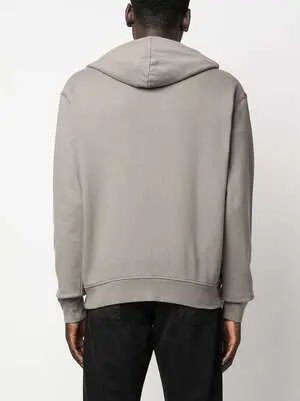 Dsquared2 Logo Print Zip-up Hoodie