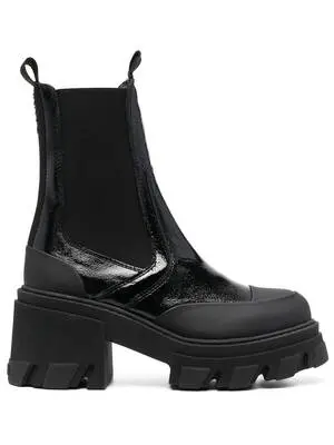 GANNI Chunky-sole Chelsea Boots