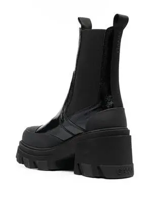 GANNI Chunky-sole Chelsea Boots