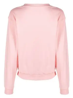 Moschino Long-sleeve Sweatshirt With Teddy Bear Logo