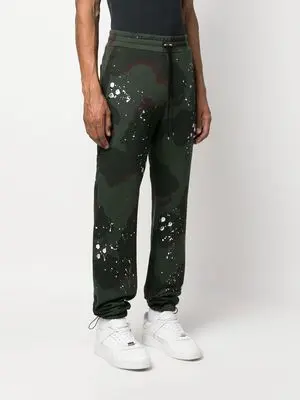 Amiri Camouflage-print Track Pants - Green