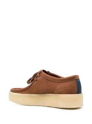 Clarks Wallabee Cup Derby Shoes - Brown