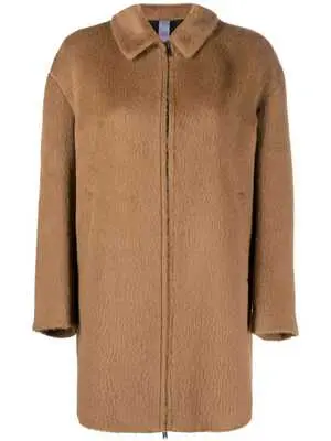 HEVO Zip-up Collared Coat