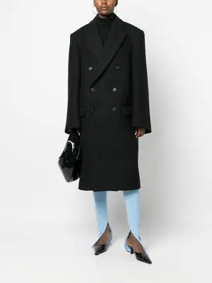 Wardrobe.NYC X Hailey Bieber Virgin Wool Coat