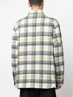 JIL SANDER Checked Shirt Jacket
