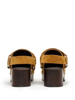 RE/DONE Suede Mules