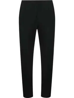 Peserico Slim-fit Cropped Trousers - Black