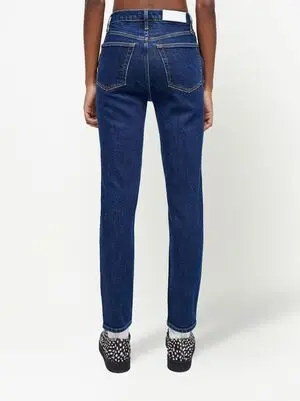 RE/DONE High-rise Ankle-length Jeans