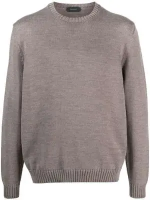 ZANONE Knitted Crew-neck Jumper