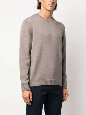 ZANONE Knitted Crew-neck Jumper