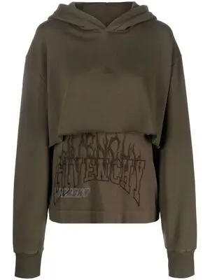 Givenchy 4g Layered Hoodie