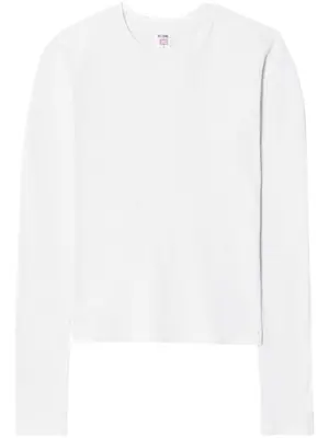 RE/DONE 90s Baby Long-sleeve T-shirt - White