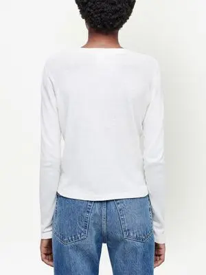 RE/DONE 90s Baby Long-sleeve T-shirt - White