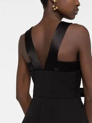 JIL SANDER Bow-detail Mini Dress