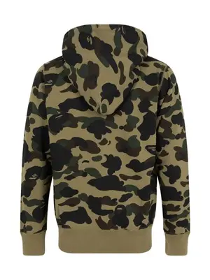 A BATHING APE 1st Camo One Point Full-zip Hoodie