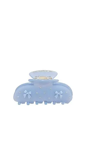 EMI JAY Emi Jay Sweetheart Claw Clip Blue Ribbon