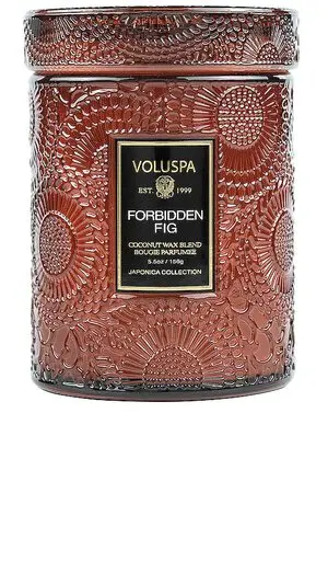 Voluspa Small Jar Candle In Metallic Bronze
