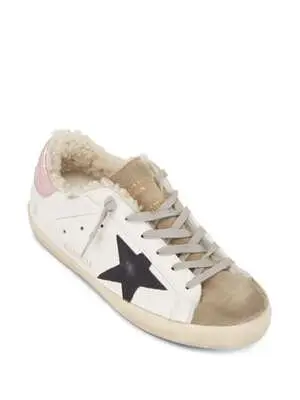 GOLDEN GOOSE Suede Star Print Low-top Sneakers