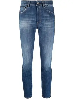 Dondup Raw Edge Hem Jeans For Women
