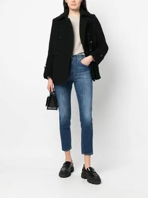 DONDUP Slim-cut Cropped Jeans