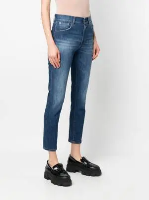 DONDUP Slim-cut Cropped Jeans
