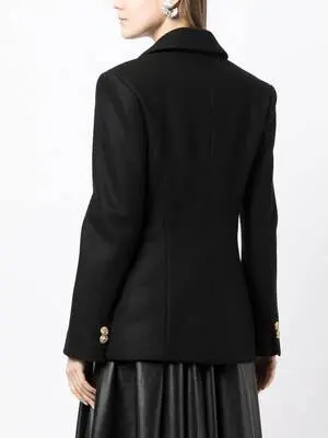 ANOUKI Single-breasted Wool Blazer