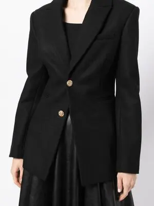 ANOUKI Single-breasted Wool Blazer