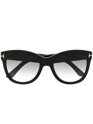 TOM FORD Gradient Cat-eye Sunglasses - Black