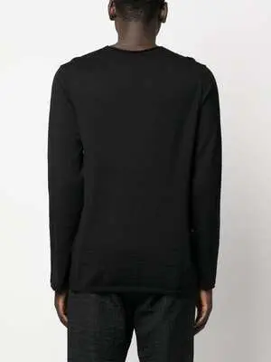 Comme Des Garçons Space Invaders Jumper - Black