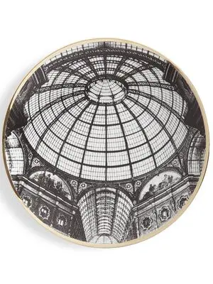 FORNASETTI Galleria De Milano Plate