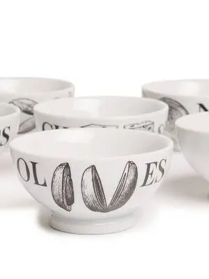 FORNASETTI Set Of Six Bowls